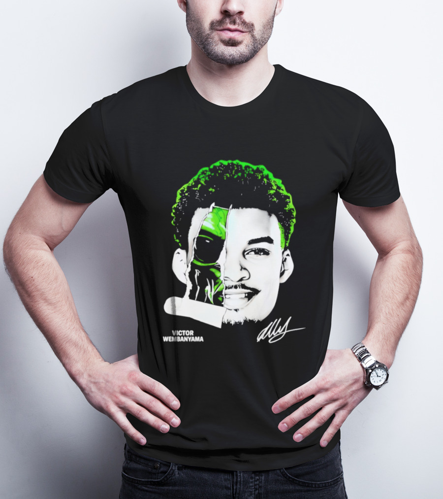 Victor Wembanyama Alien San Antonio Spurs NBA Basketball T-Shirt