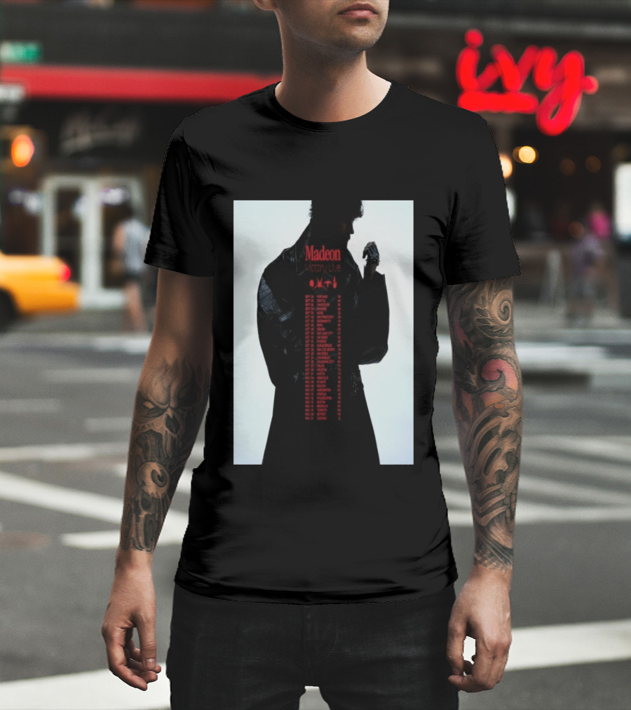 Madeon Victory Live Tour 2026 Portland To Chicago Dates T-Shirt