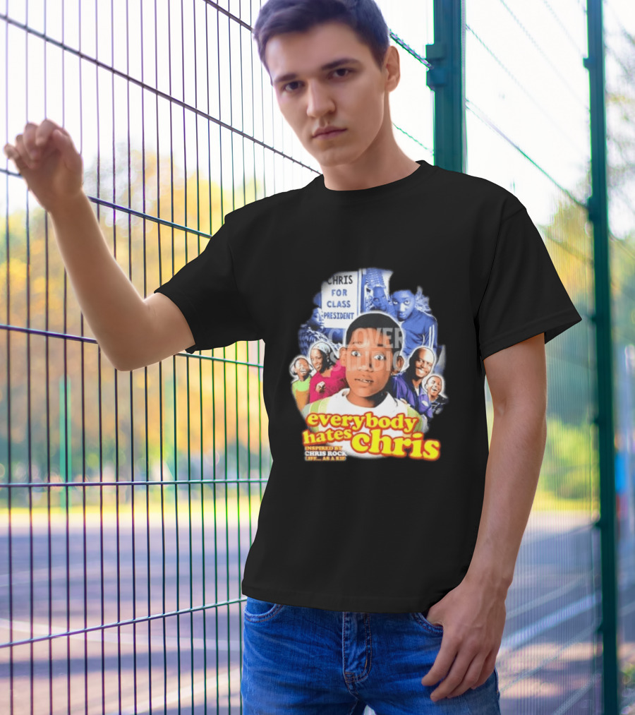 Everybody Hates Chris Inspired By Chris Rock Chris For Class President T-Shirt