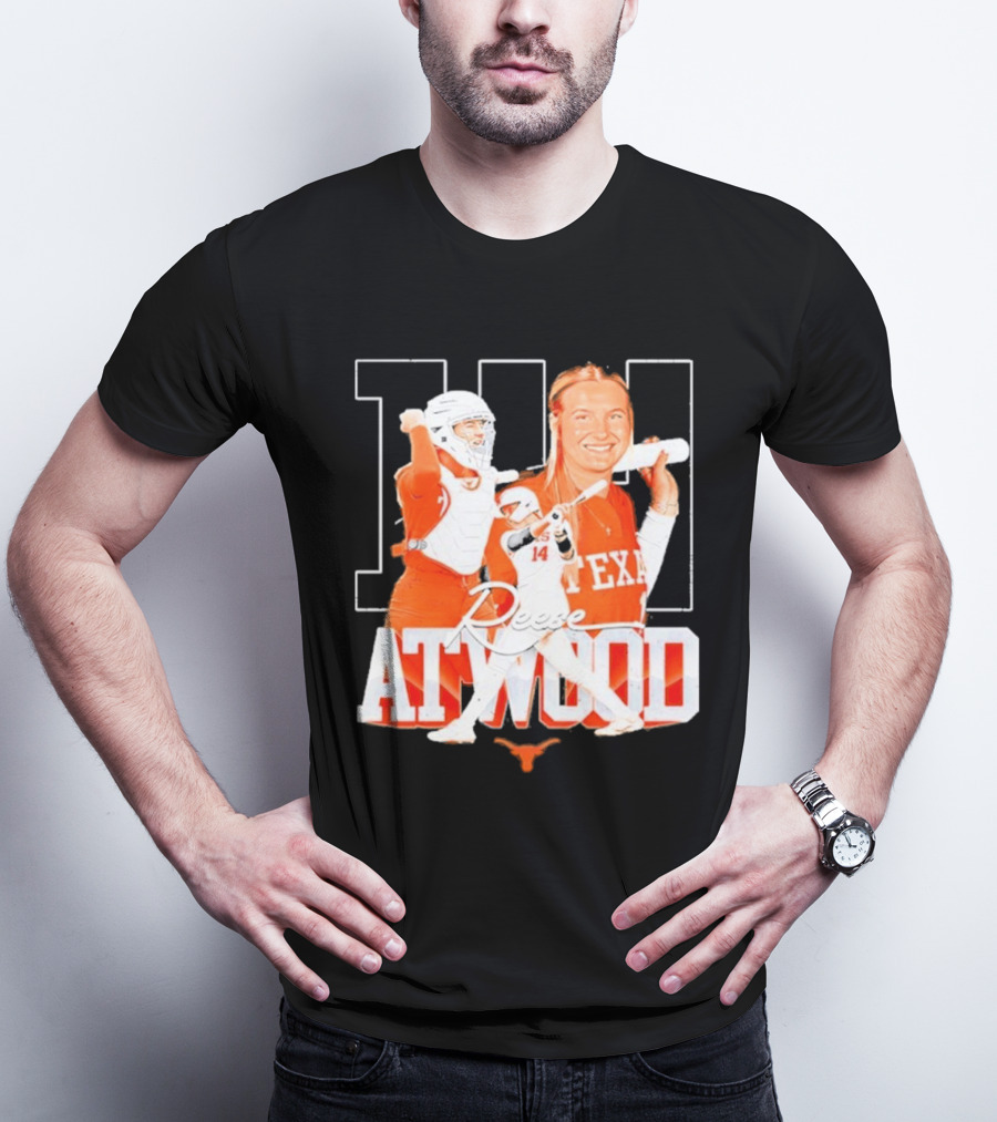 Texas Longhorns Reese Atwood 14 Sports T-Shirt