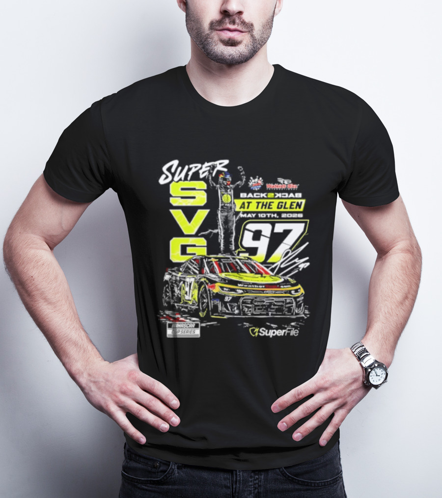 Super SVG 97 At The Glen NASCAR Cup Series Win By Shane Van Gisbergen T-Shirt