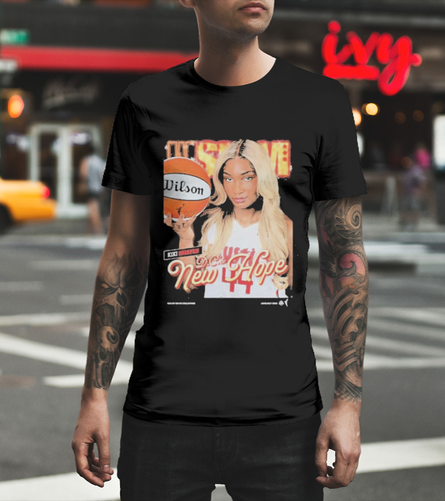 SLAM 262 DC's New Hope Washington Mystics Kiki Iriafen T-Shirt