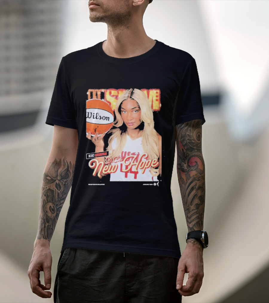 SLAM 262 DC's New Hope Washington Mystics Kiki Iriafen T-Shirt