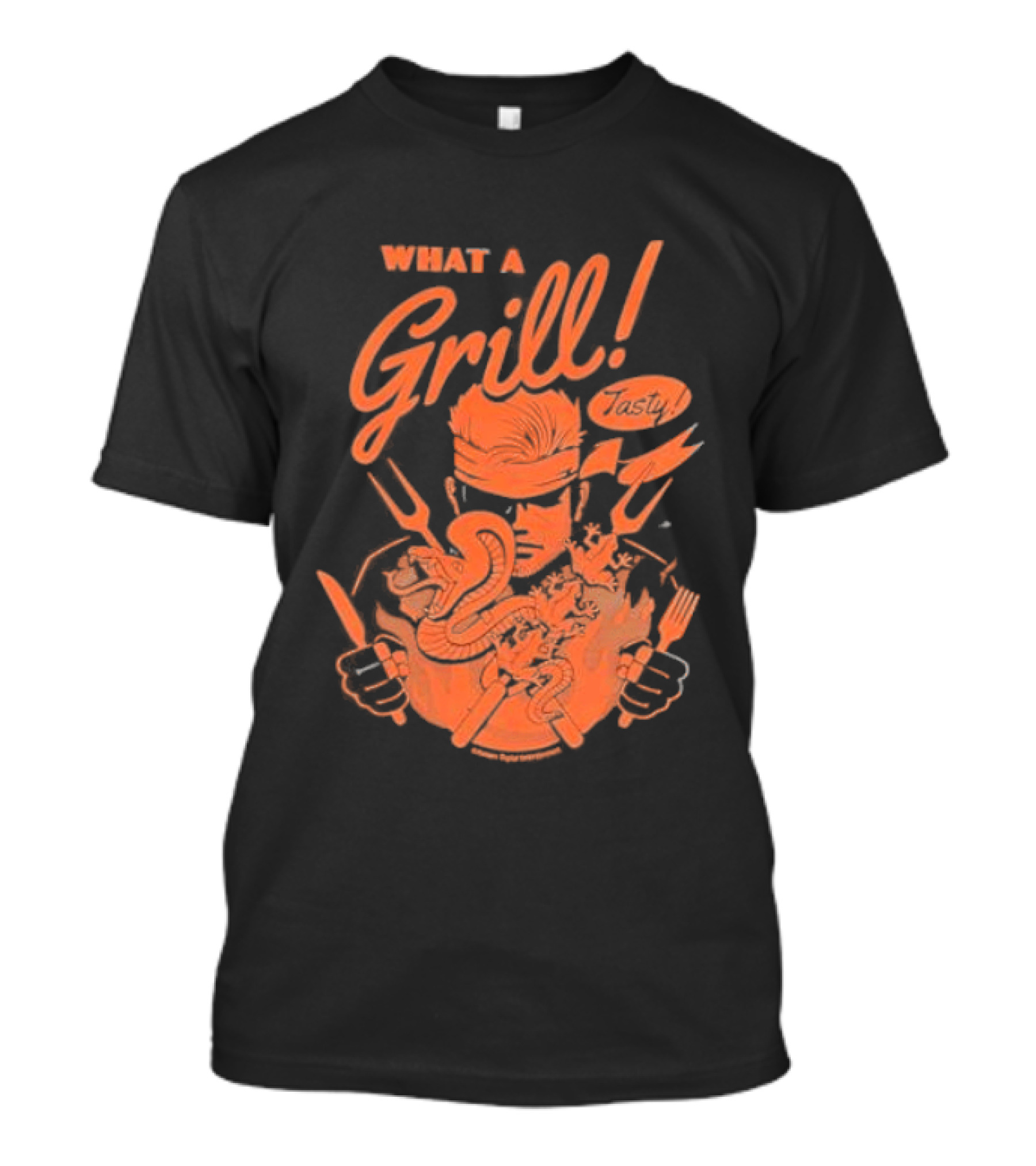 What A Grill 1964 Fangamer Metal Solid Video Game T-Shirt