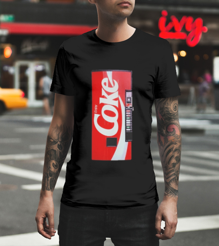 Anti Social Social Club ASSC Coca Cola Enjoy Coke Vending T-Shirt