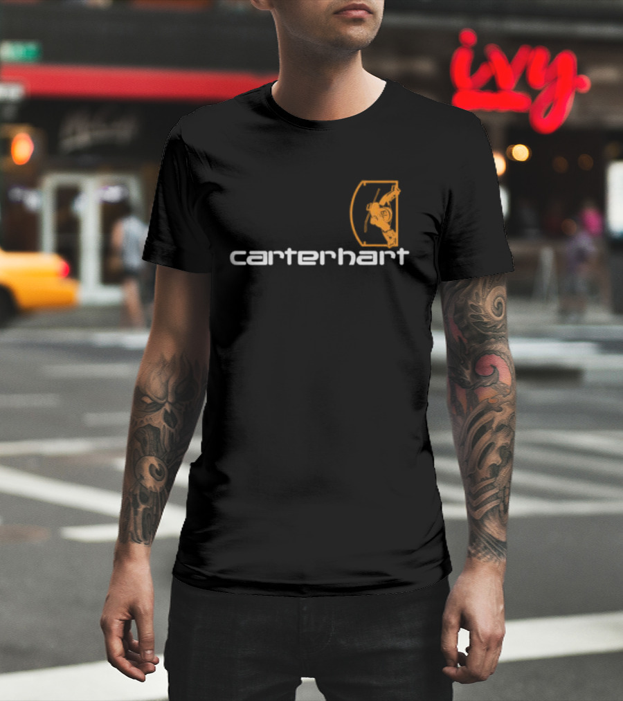 Carter Hart Vegas Golden Knights NHL Goalie T-Shirt