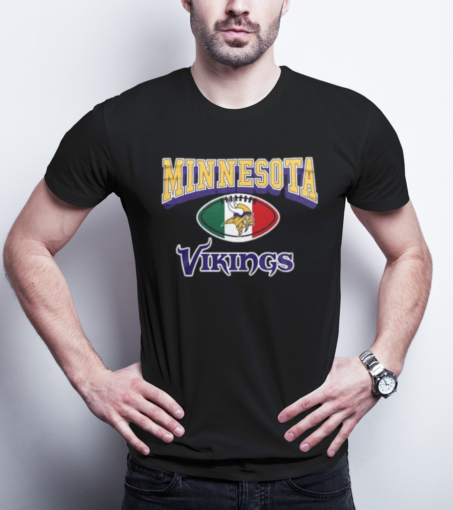 Minnesota Vikings 2026 Mexico City Game NFL Team T-Shirt