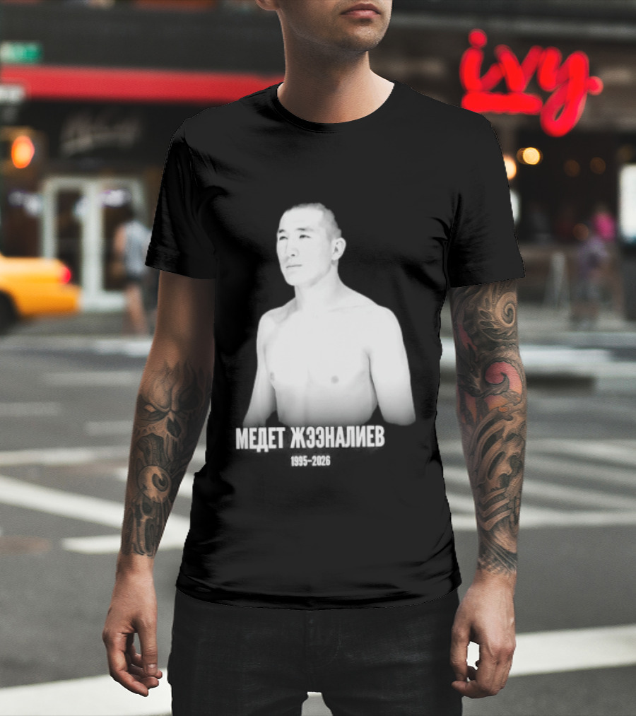 Medet Zheenaliev Memorial Tribute 1995 2026 T-Shirt