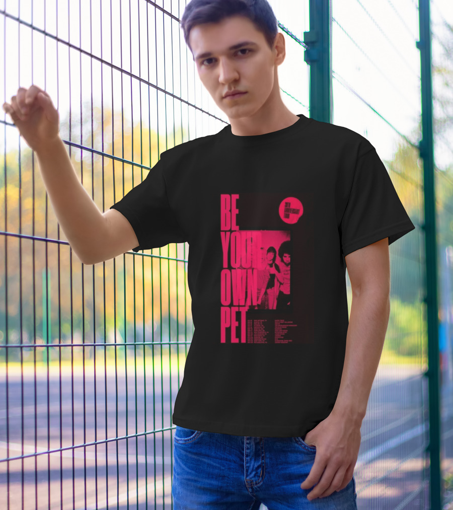 Be Your Own Pet 20th Anniversary Tour 2026 T-Shirt