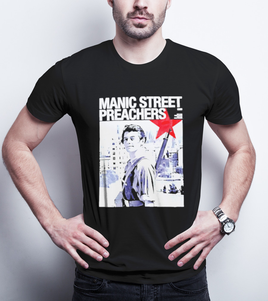 Manic Street Preachers Red Star Image T-Shirt