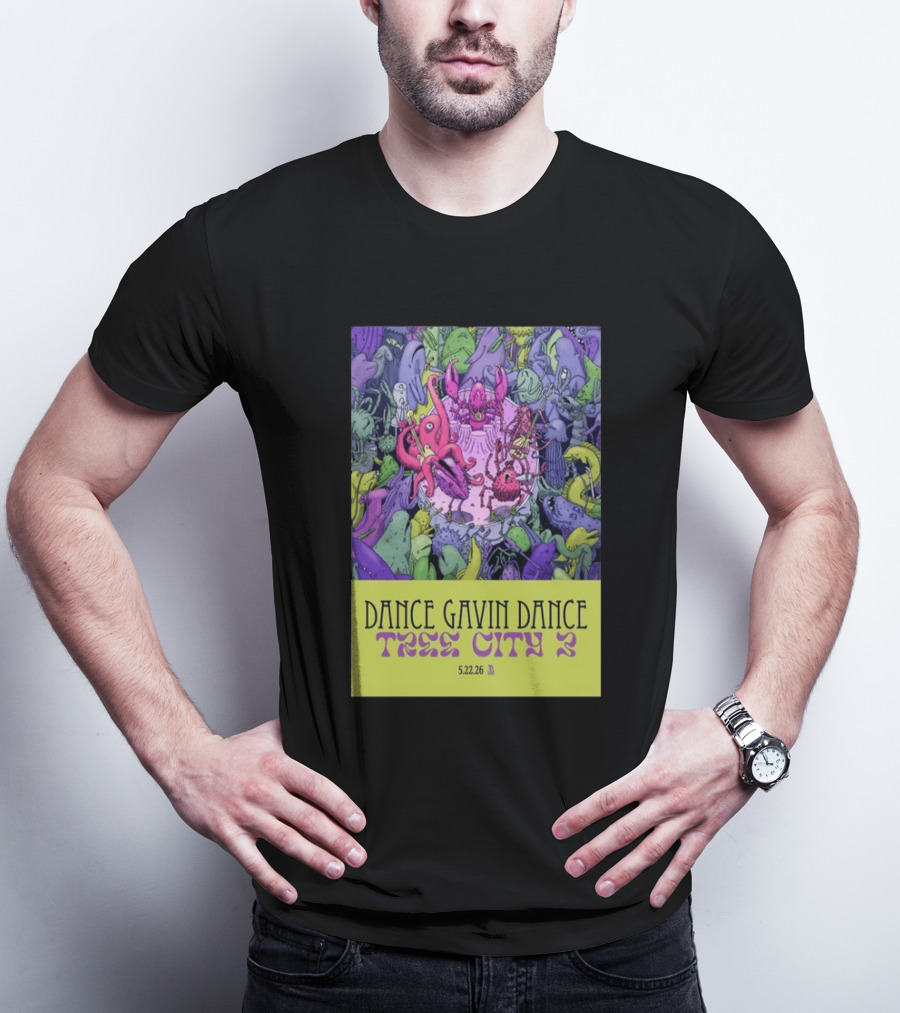 Dance Gavin Dance Tree City 2 May 22 2026 Concert T-Shirt