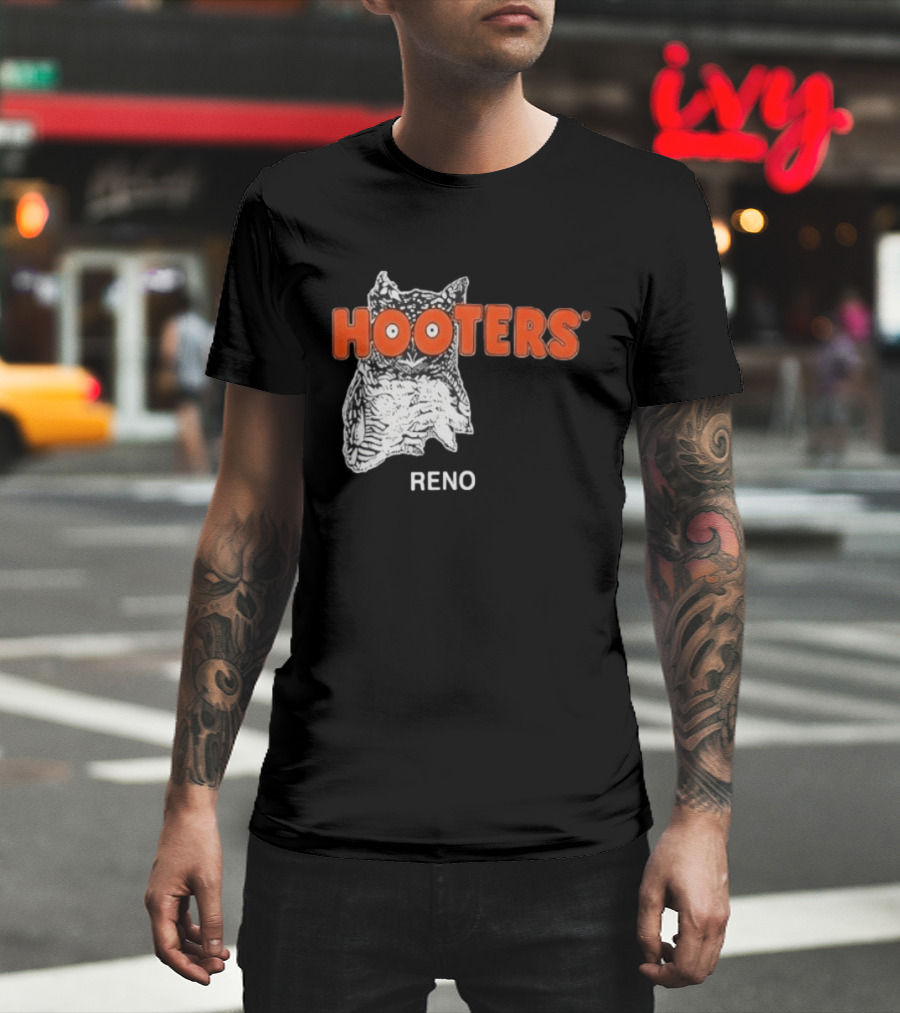 Naz Reid Hooters Reno Owl T-Shirt