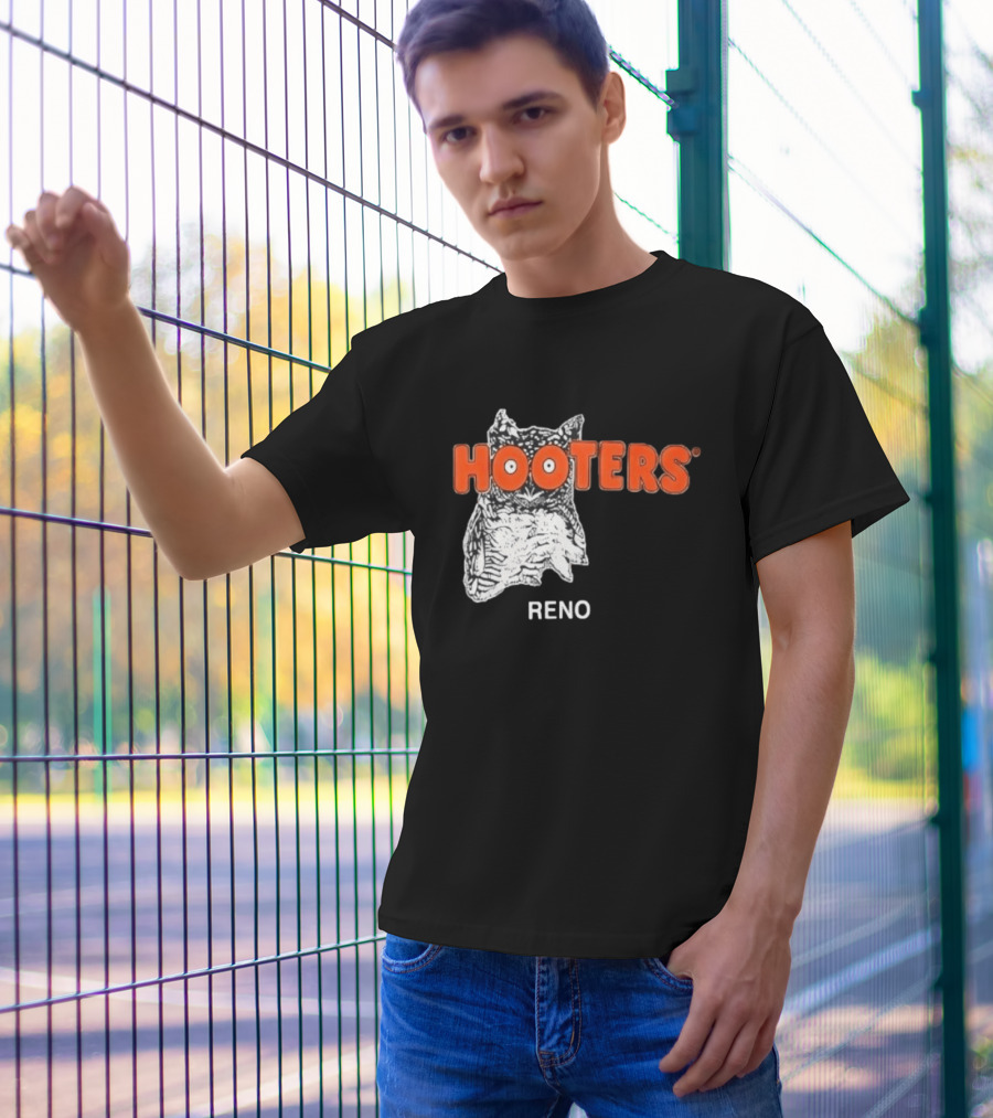 Naz Reid Hooters Reno Owl T-Shirt
