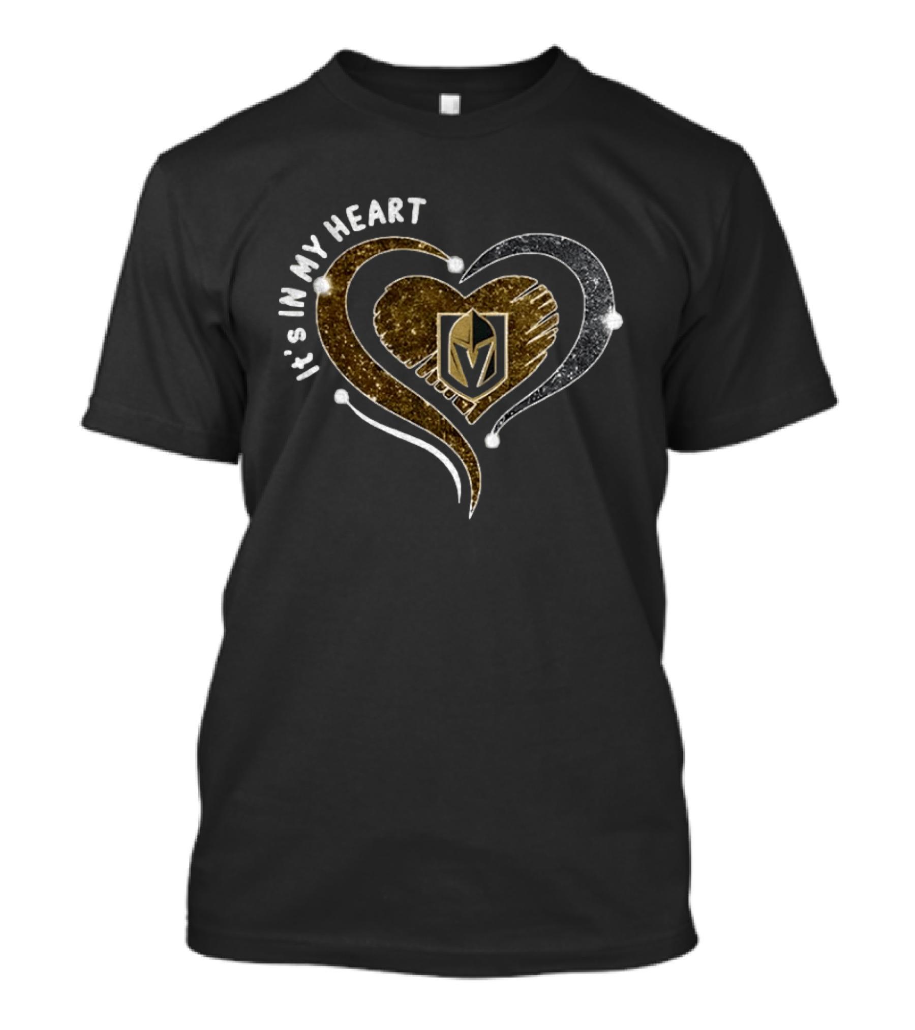 Vegas Golden Knights It's In My Heart Hockey NHL 2026 T-Shirt