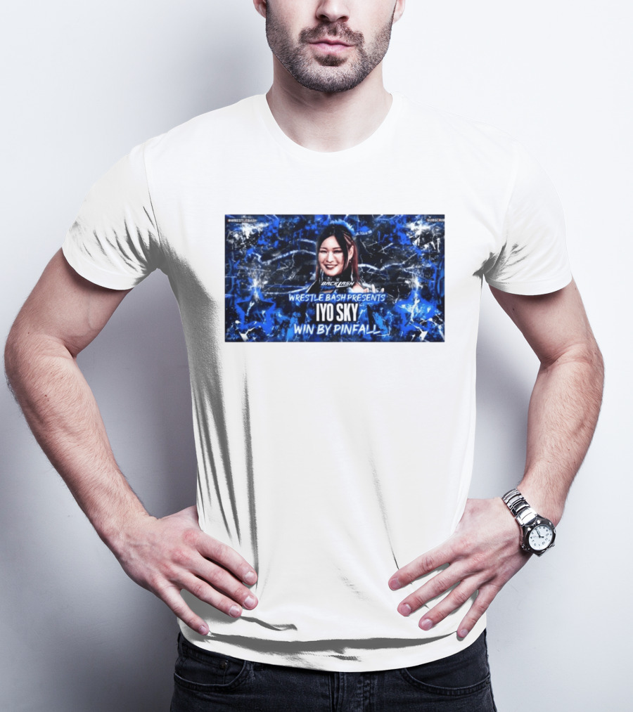 Backlash Tampa Wrestle Bash Presents Iyo Sky Win By Pinfall T-Shirt