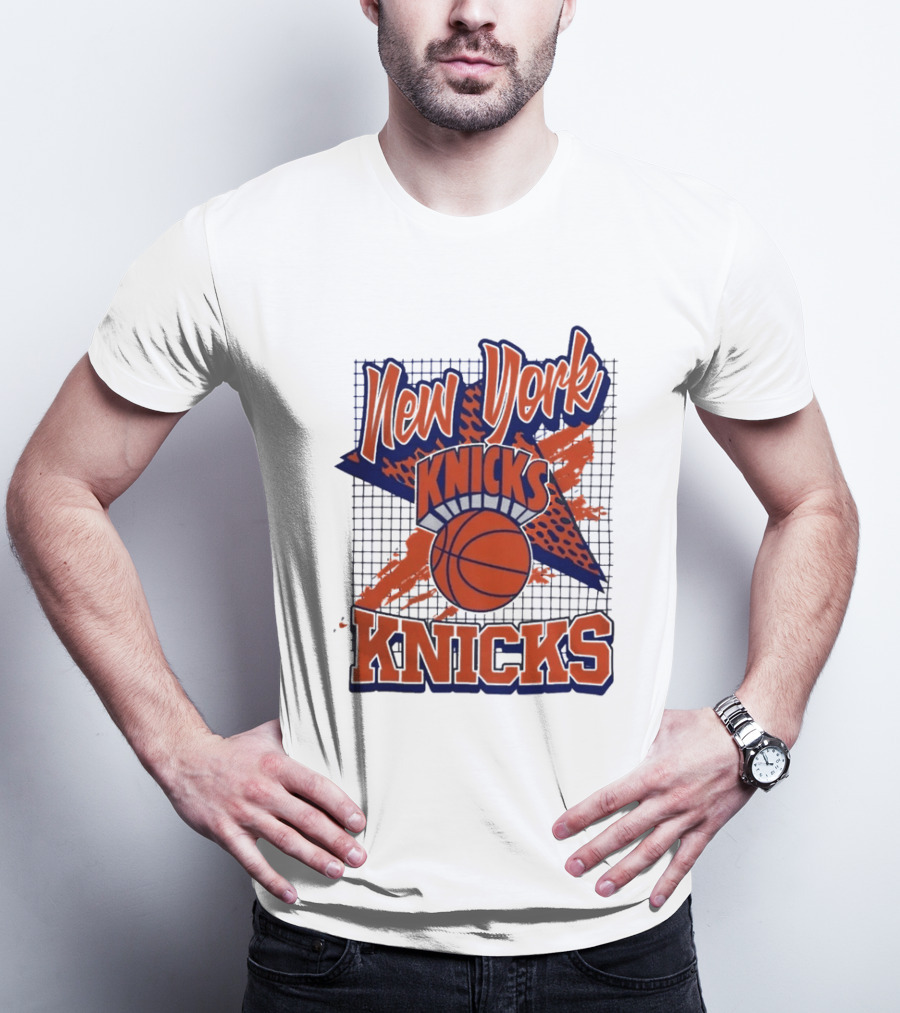 New York Knicks Hardwood Classics Vintage Basketball T-Shirt