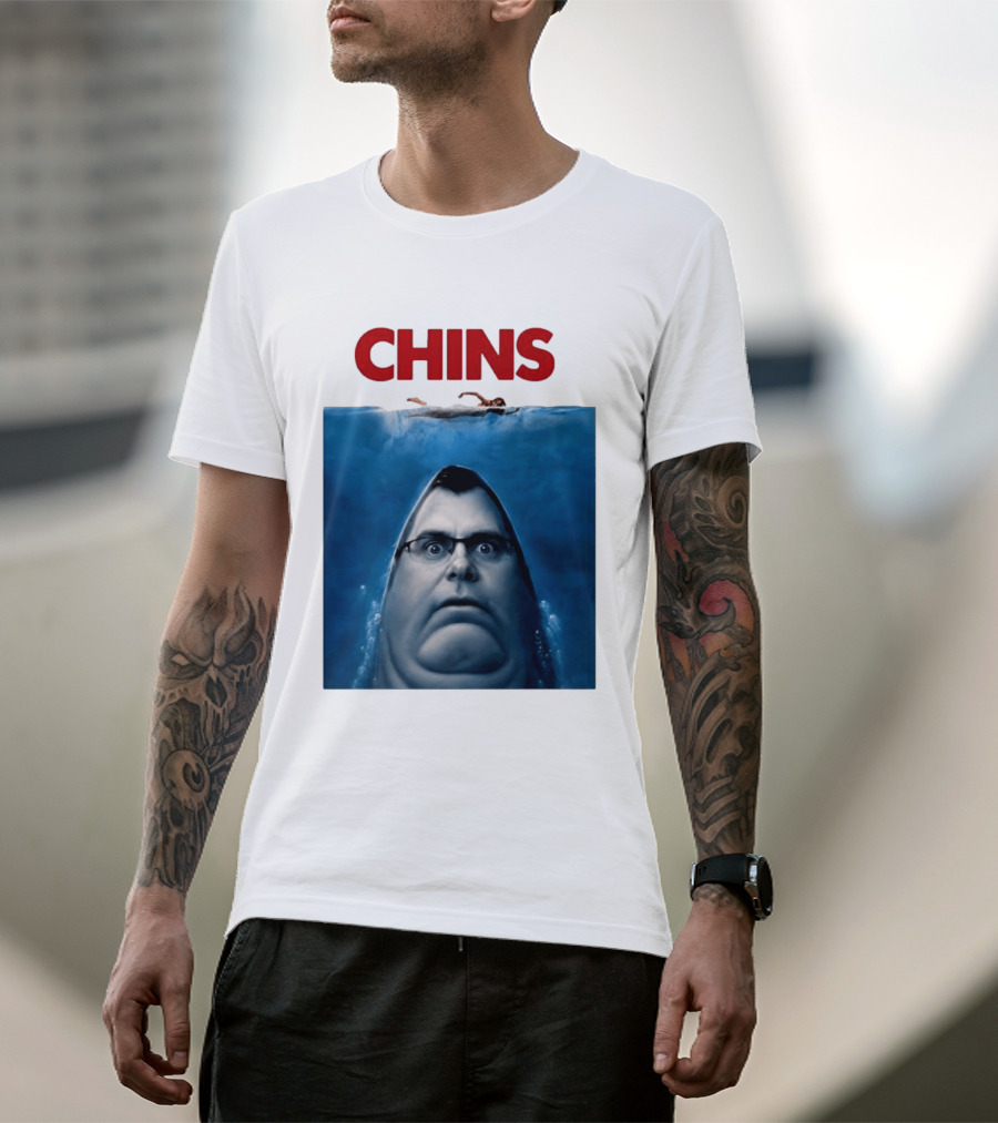Chins X Jaws Movie T-Shirt