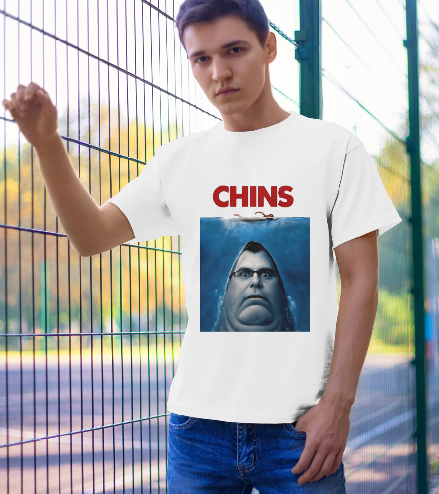 Chins X Jaws Movie T-Shirt