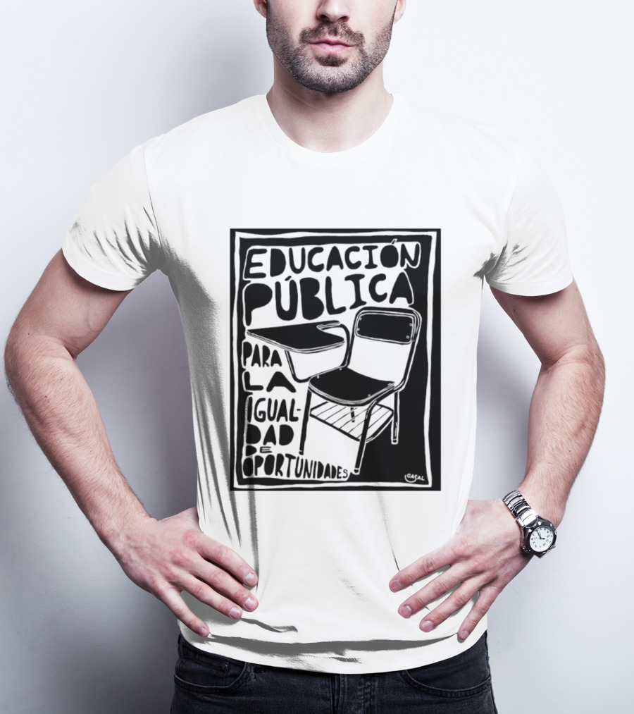 Educación Pública Para La Igualdad De Oportunidades Escolaridad Inclusiva T-Shirt