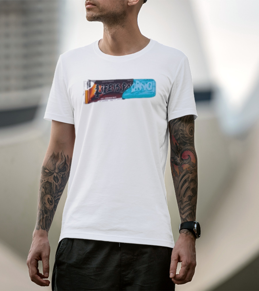 Life Is Porno Protein Bar Wrapper T-Shirt