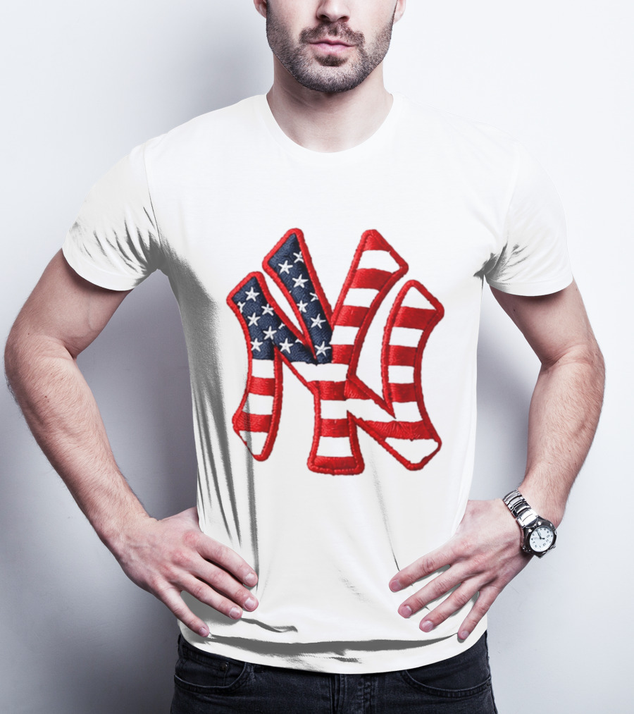 Yankees 4th Of July Stars And Stripes NY 2026 Giveaway T-Shirt