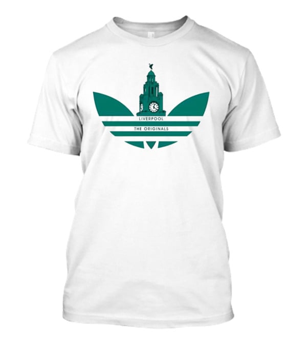 Liverpool The Originals Liver Building Wings T-Shirt