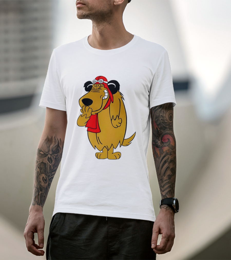 Muttley Dog Wacky Races Cartoon T-Shirt