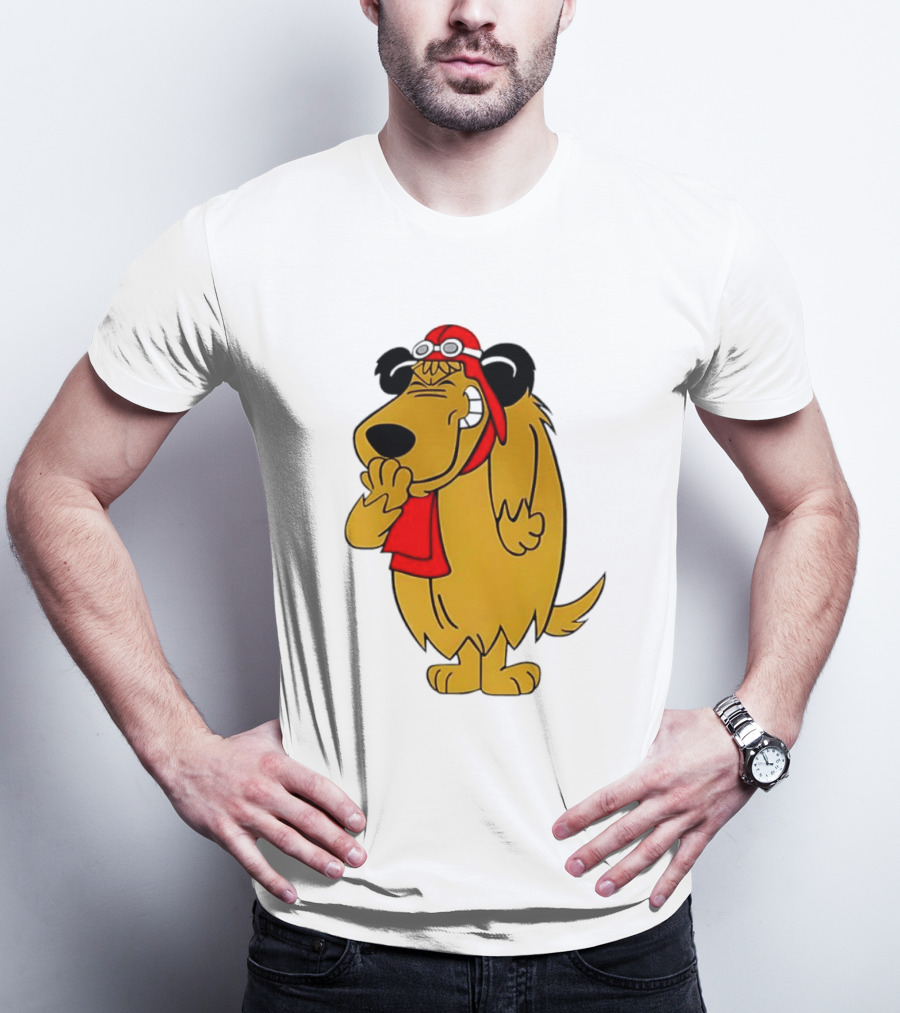 Muttley Dog Wacky Races Cartoon T-Shirt