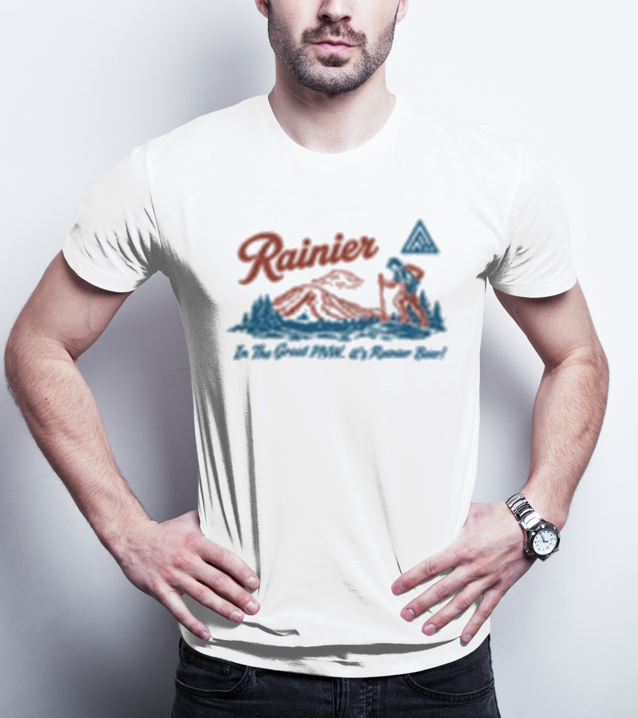 Rainier Beer Heritage In The Great PNW T-Shirt