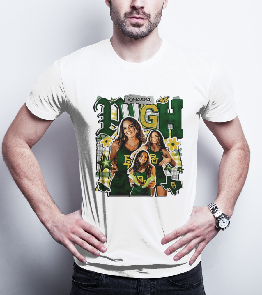 Rosanna Pugh Baylor Track And Field Team Collage T-Shirt