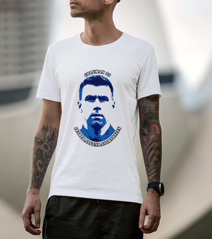 Coleman 23 Leader Legend Evertonian T-Shirt