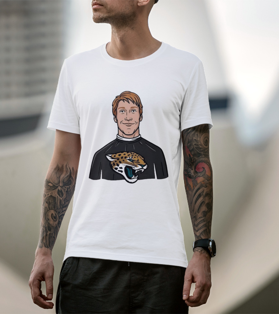 Trevor Lawrence Haircut Jacksonville Jaguars Meme T-Shirt