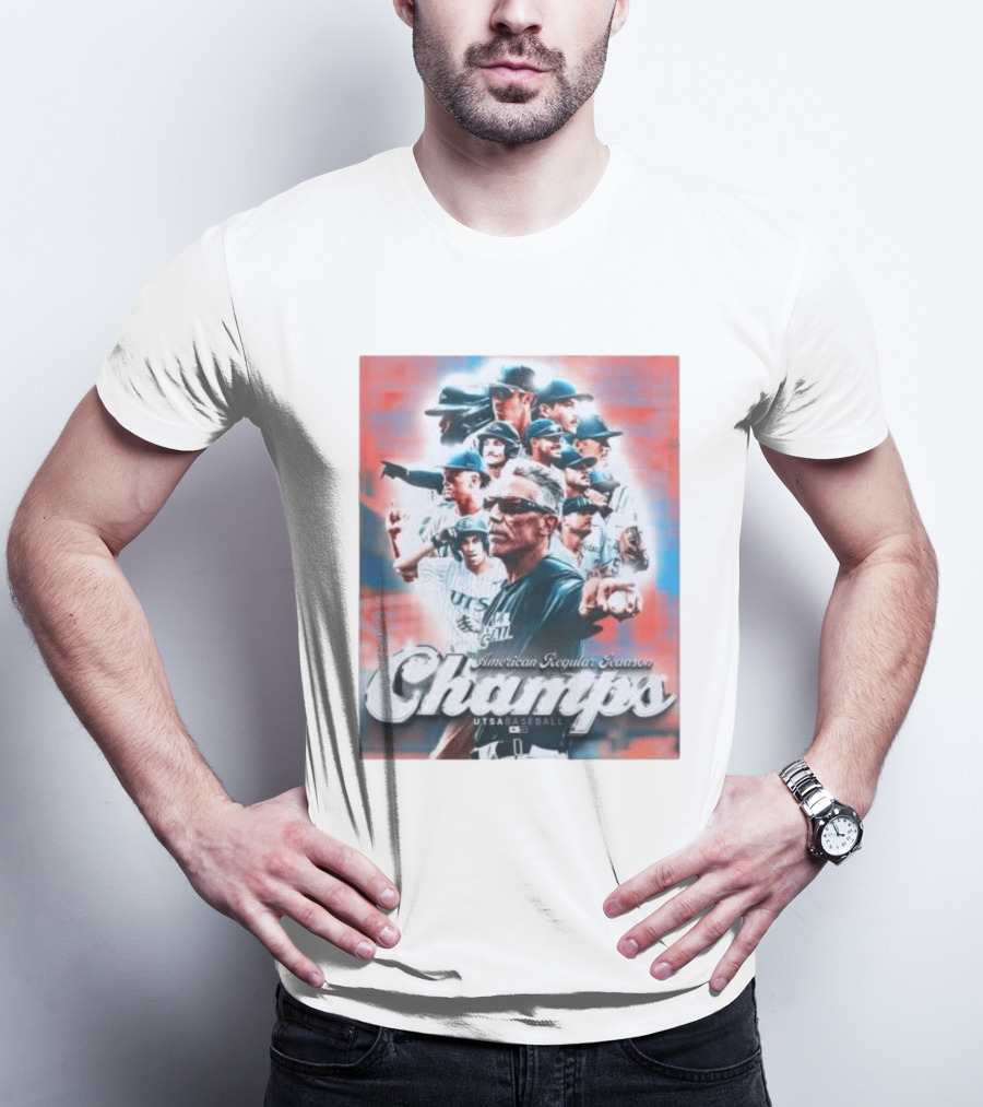 UTSA Baseball 2026 American Regular Season Champs Celebration T-Shirt
