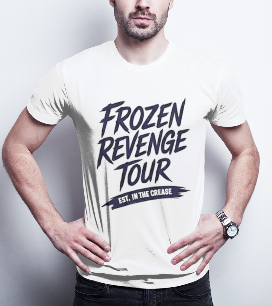 Frozen Revenge Tour Buffalo Sabres Est. In The Crease T-Shirt