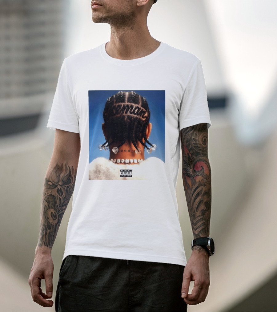 Drake Iceman Adonis Parental Advisory Explicit Content T-Shirt