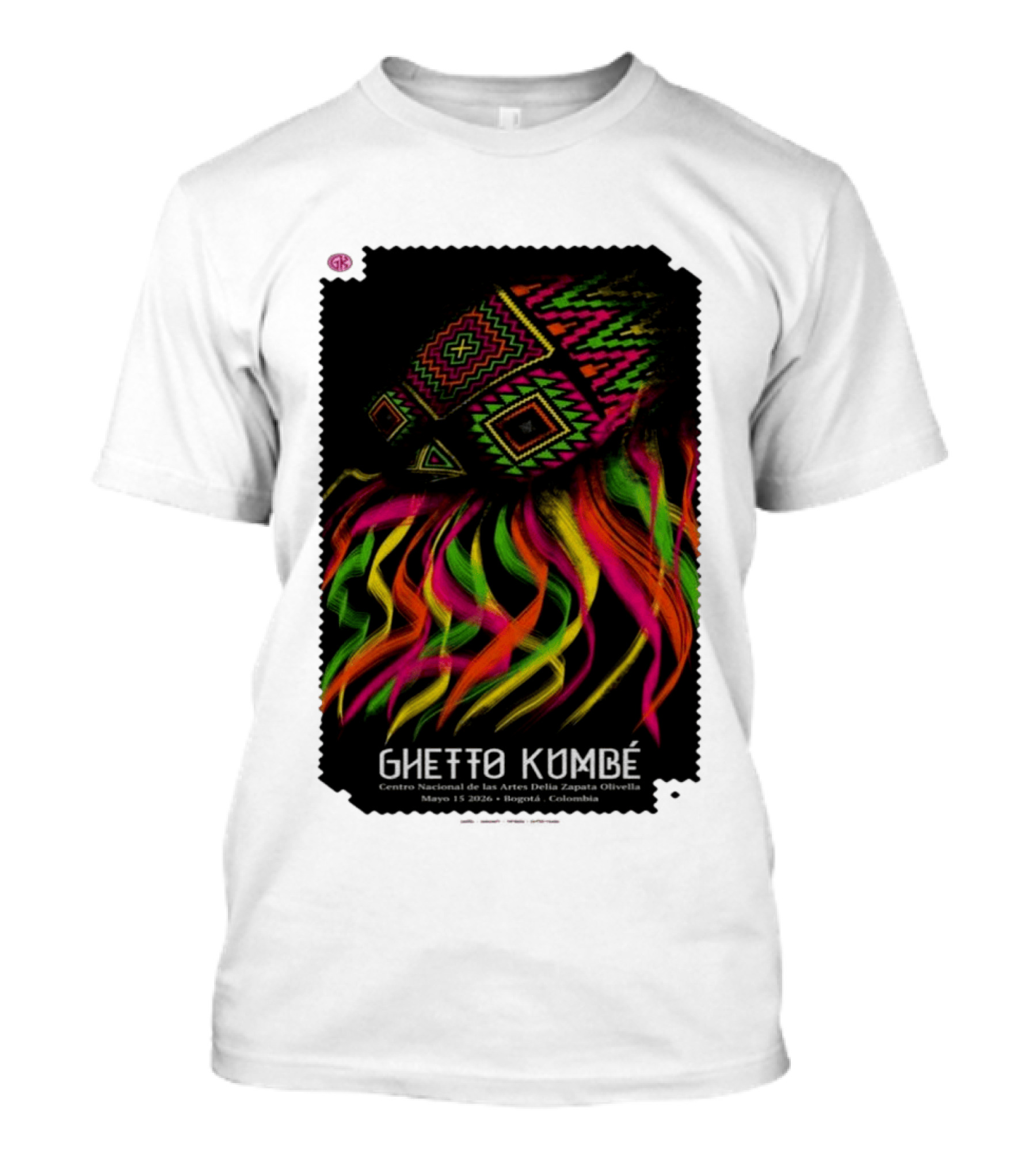 Ghetto Kumbé Centro Nacional De Las Artes Delia Zapata Olivella Bogotá Colombia Mayo 15 2026 T-Shirt