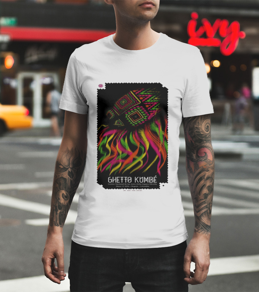 Ghetto Kumbé Centro Nacional De Las Artes Delia Zapata Olivella Bogotá Colombia Mayo 15 2026 T-Shirt