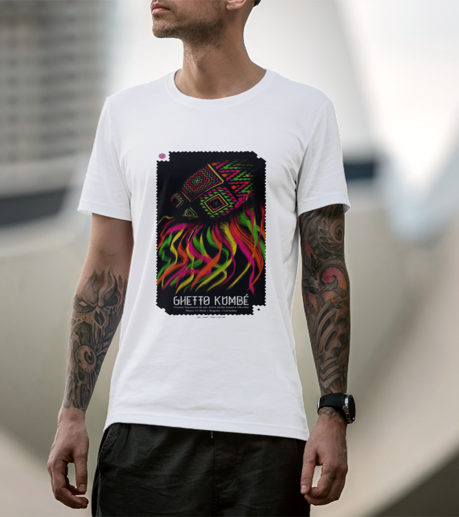 Ghetto Kumbé Centro Nacional De Las Artes Delia Zapata Olivella Bogotá Colombia Mayo 15 2026 T-Shirt