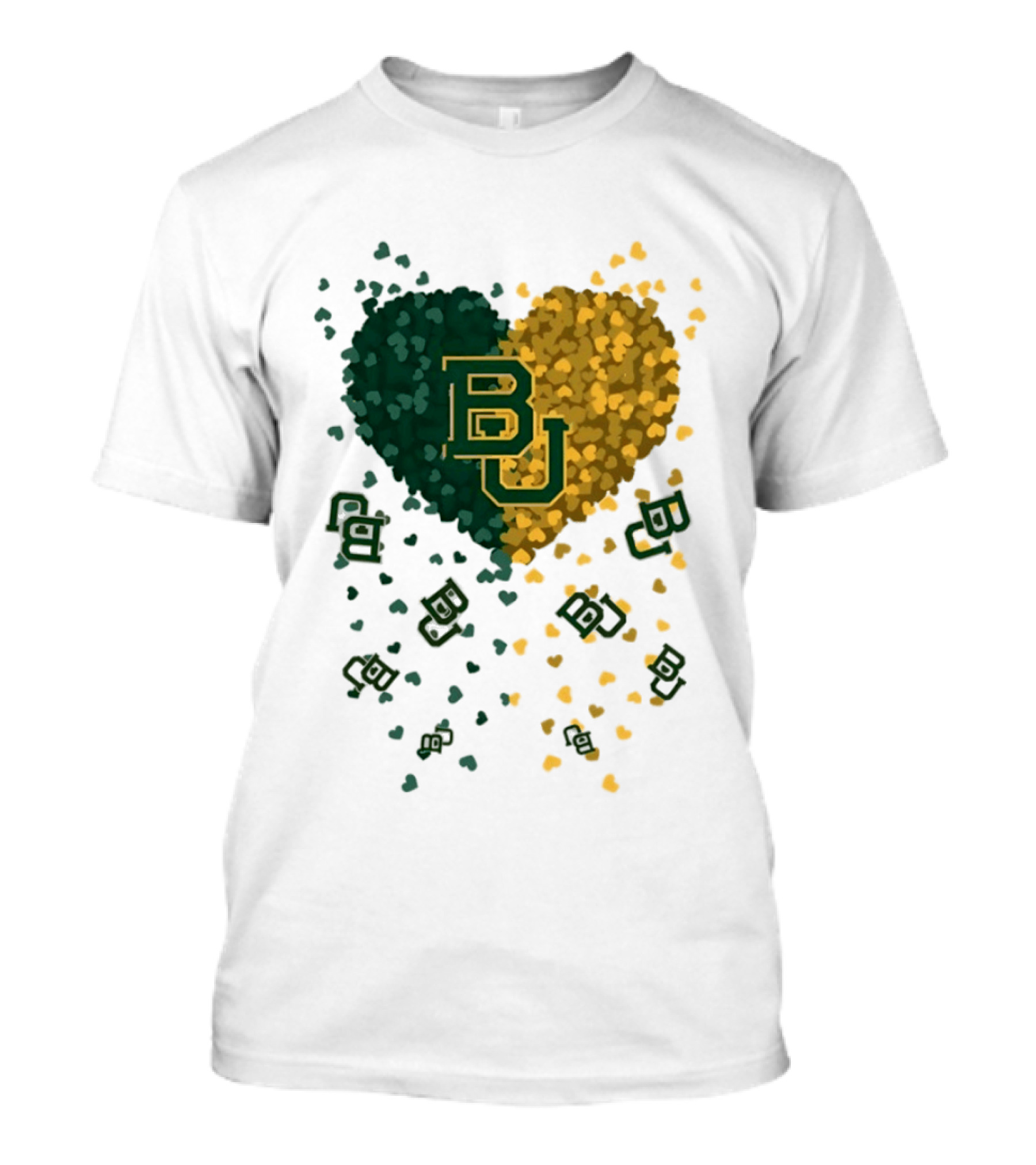 Heart Of Baylor Bears BU Football 2026 T-Shirt