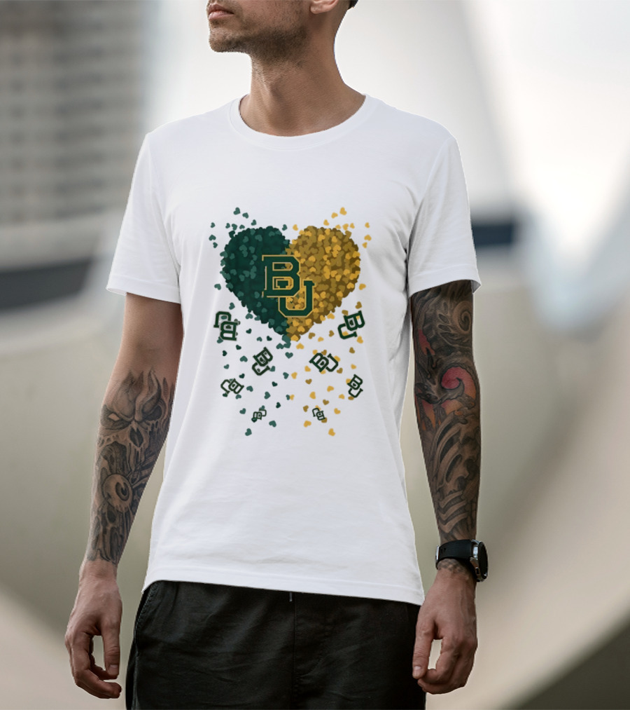 Heart Of Baylor Bears BU Football 2026 T-Shirt