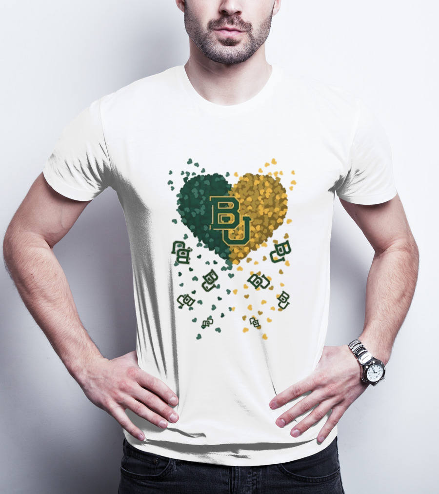 Heart Of Baylor Bears BU Football 2026 T-Shirt