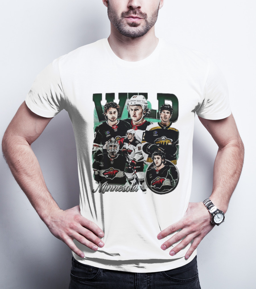Minnesota Wild Hockey Team Players T-Shirt