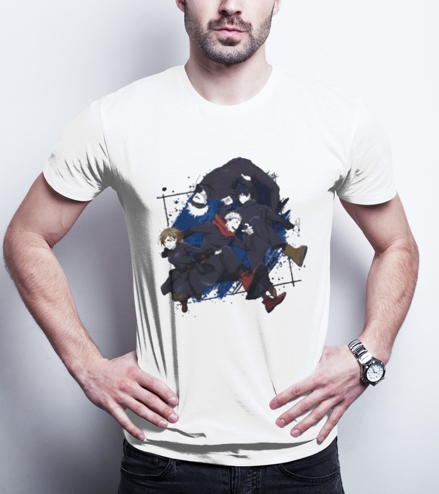 Jujutsu Kaisen Characters Dynamic Illustration 2026 Concert T-Shirt
