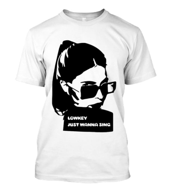 Lowkey Just Wanna Sing X Sophie Rey Sunglasses Girl T-Shirt