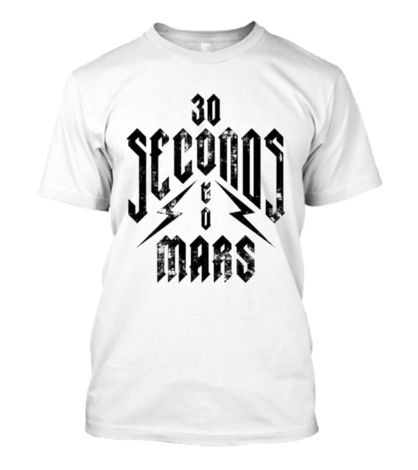 30 Seconds To Mars Lightning Bolt T-Shirt