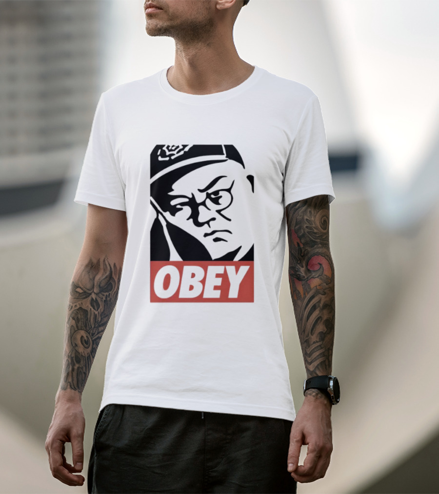 Obey Giant Face Shepard Fairey Street T-Shirt