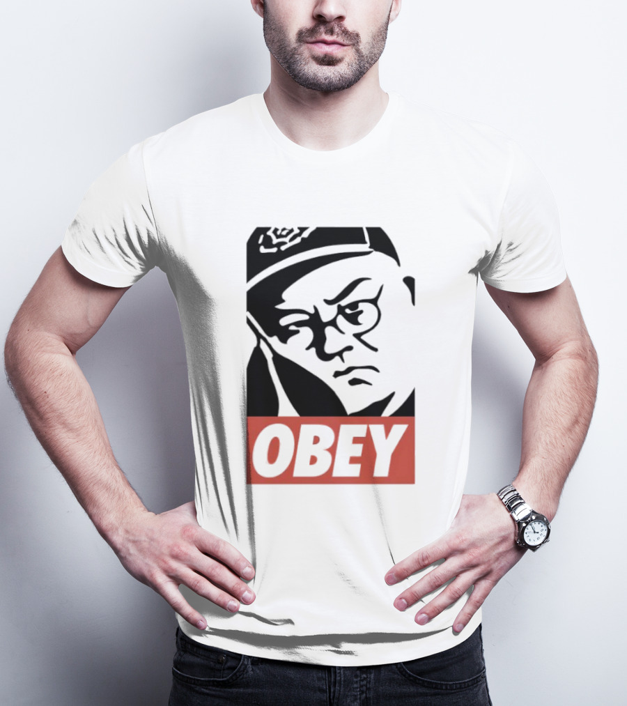 Obey Giant Face Shepard Fairey Street T-Shirt