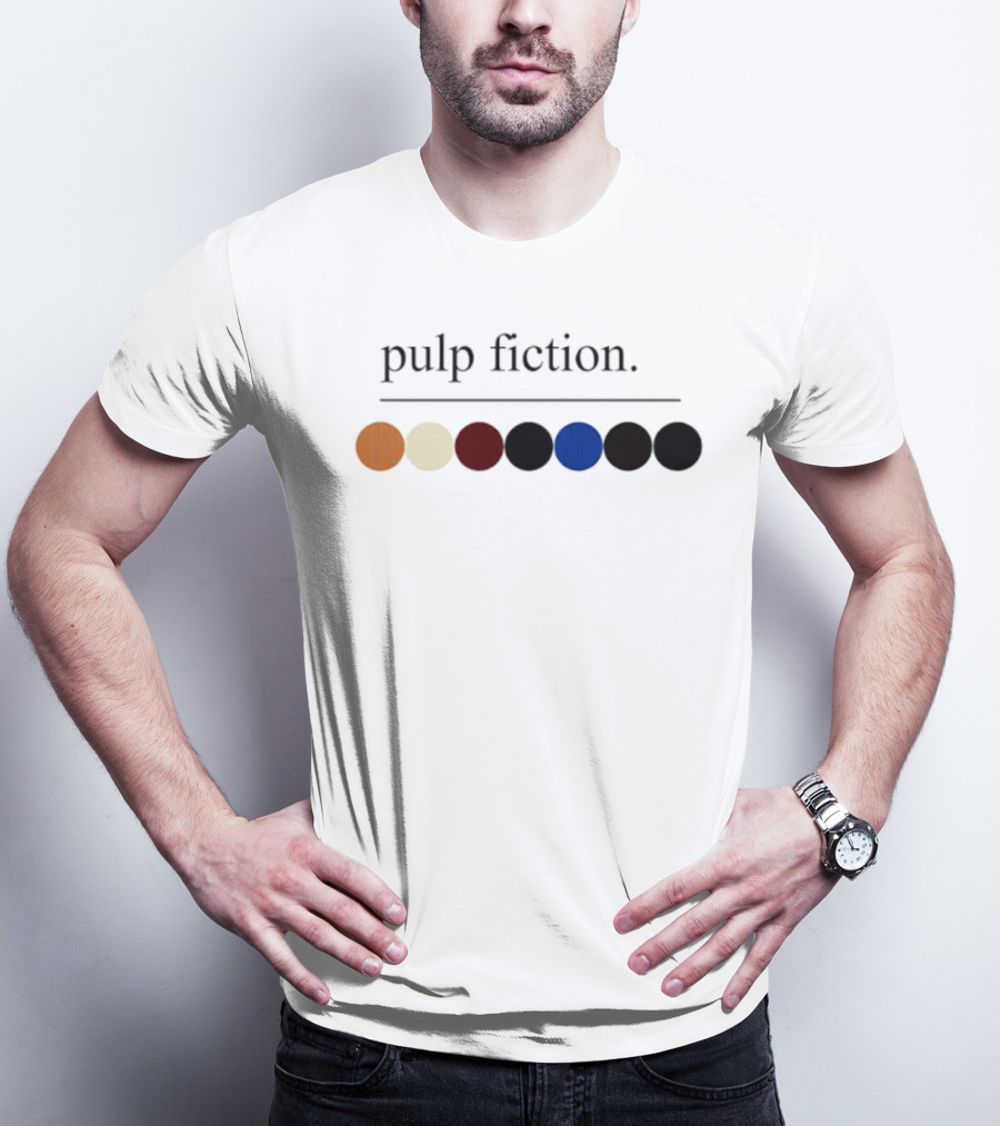 Pulp Fiction Colored Circles T-Shirt