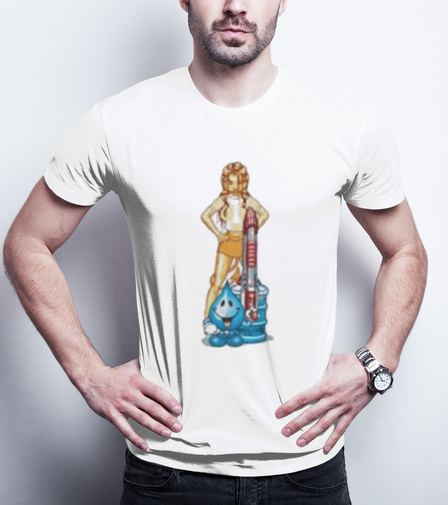 All I Need Skate Super Soaker Retro Water Gun Fun T-Shirt