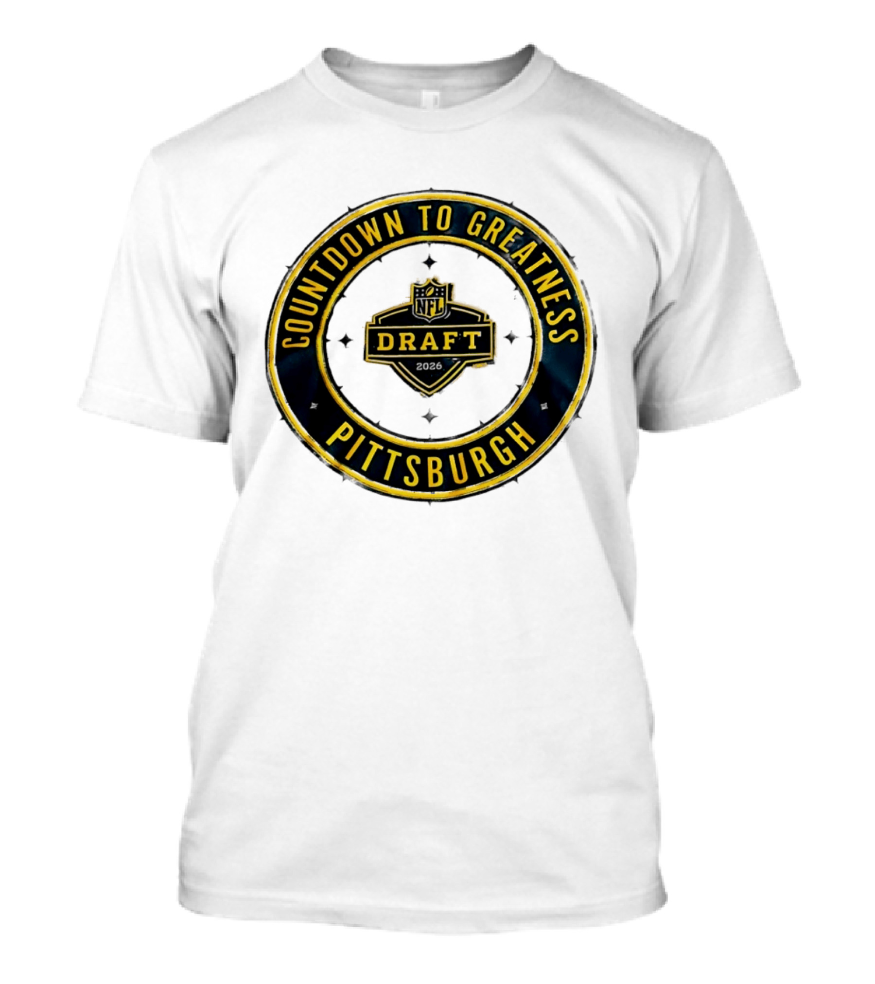 NFL Draft Countdown To Greatness Pittsburgh T-Shirt